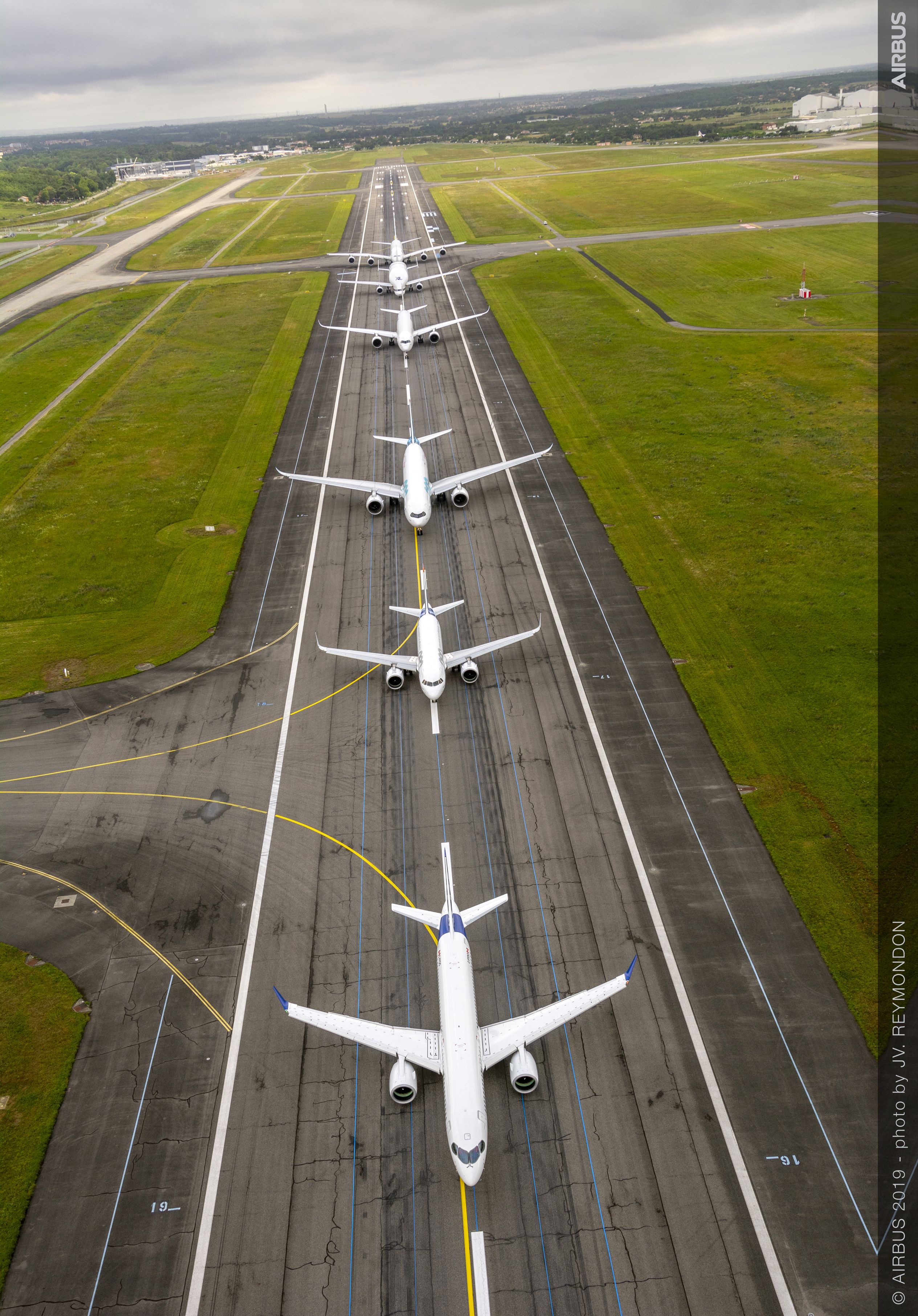 Small, medium or large? Airbus now divides its planes by range, not size