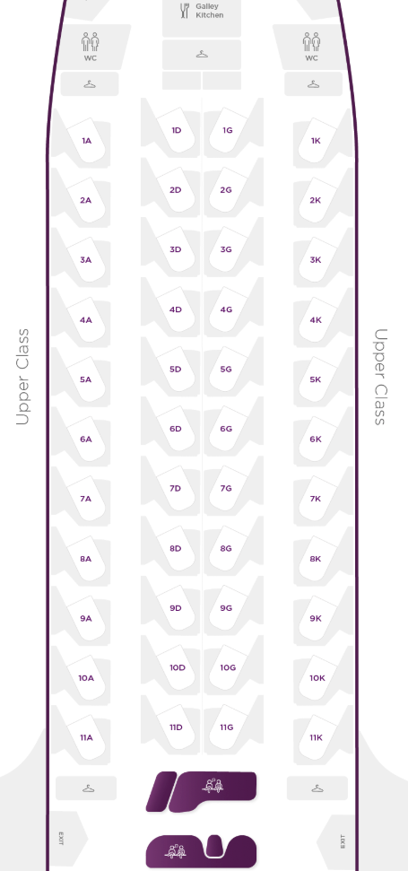 The best Virgin Atlantic Upper Class seats