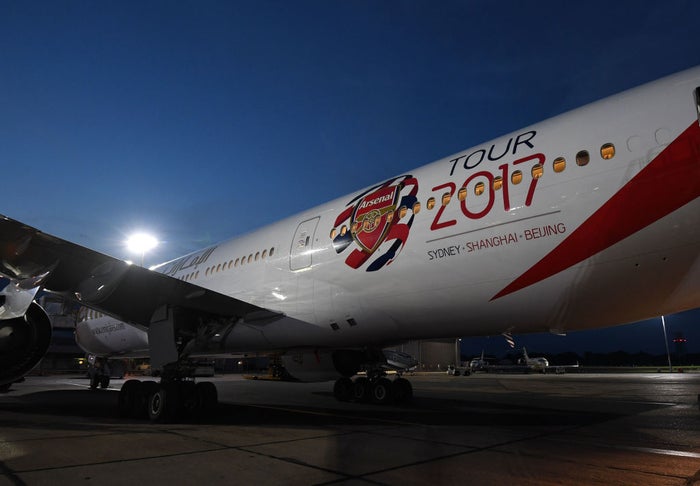 Our favorite English Premier League aircraft liveries