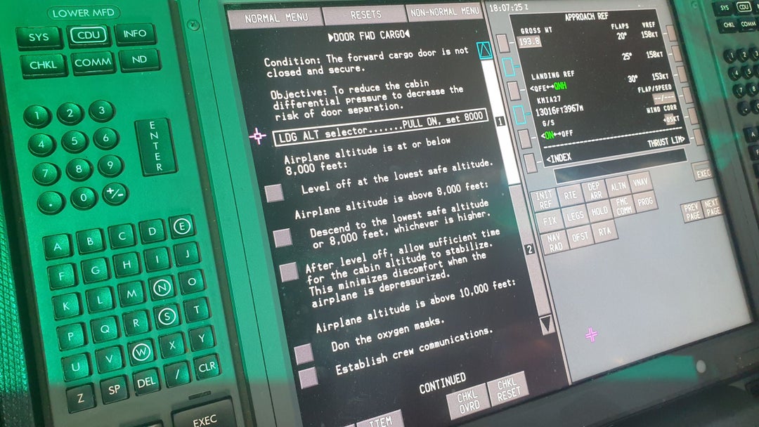 What happens if a cargo door opens in flight? - The Points Guy