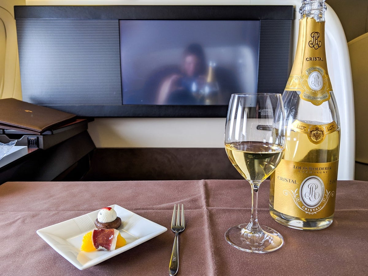 The 5 best first-class meals in the sky today - The Points Guy