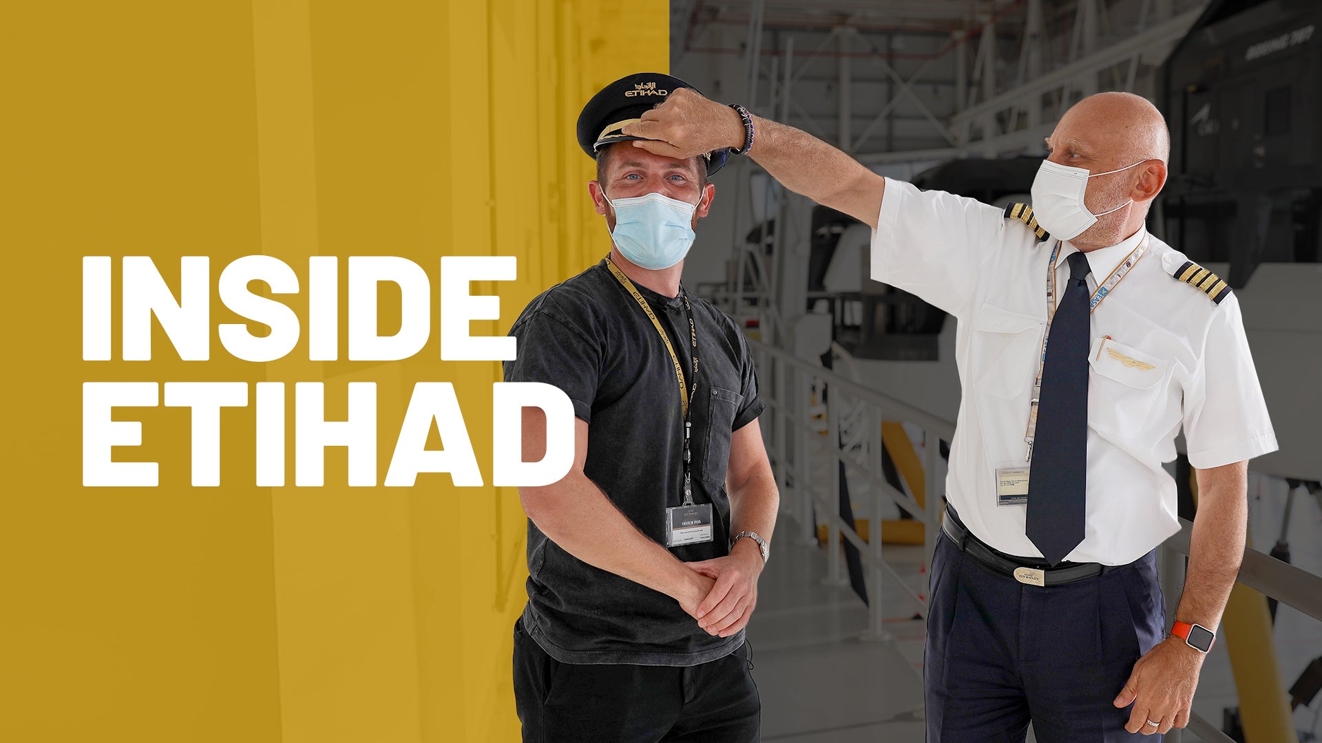 Watch as we go behind the scenes at the Etihad Airways Aviation ...