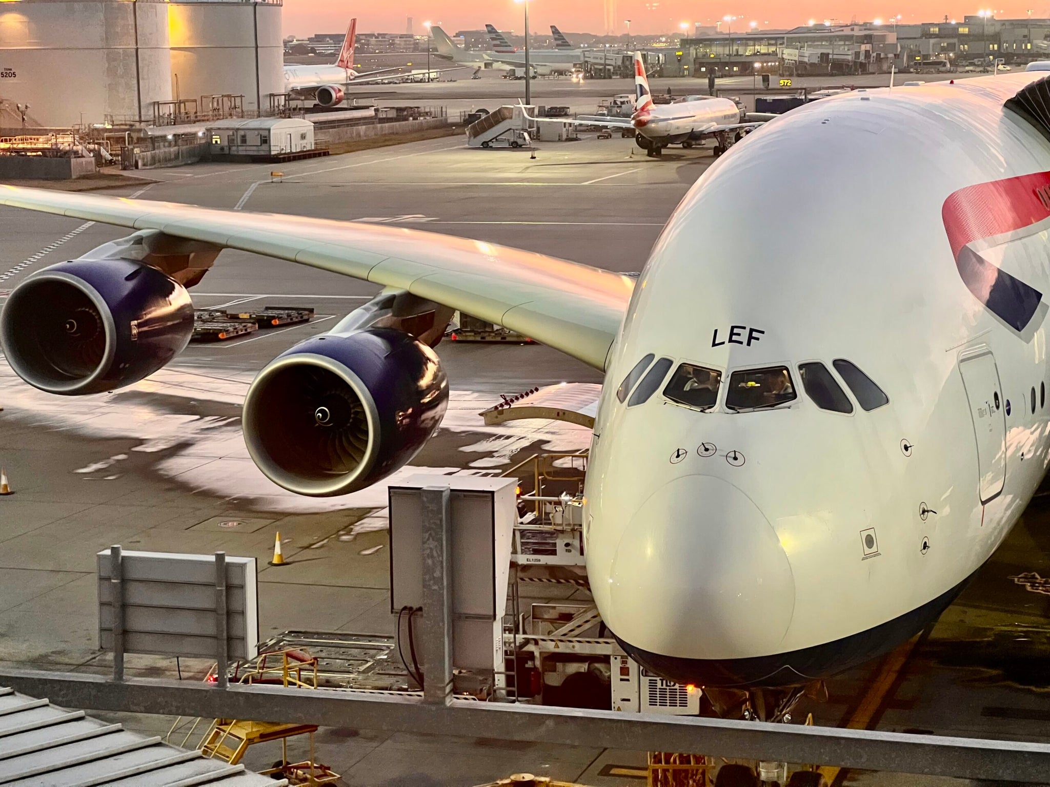 On board the first post-pandemic British Airways A380 flight - The ...