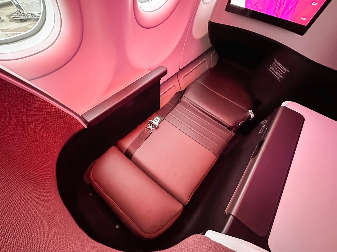 Onboard Virgin Atlantic's Airbus A330-900neo first ever commercial flight