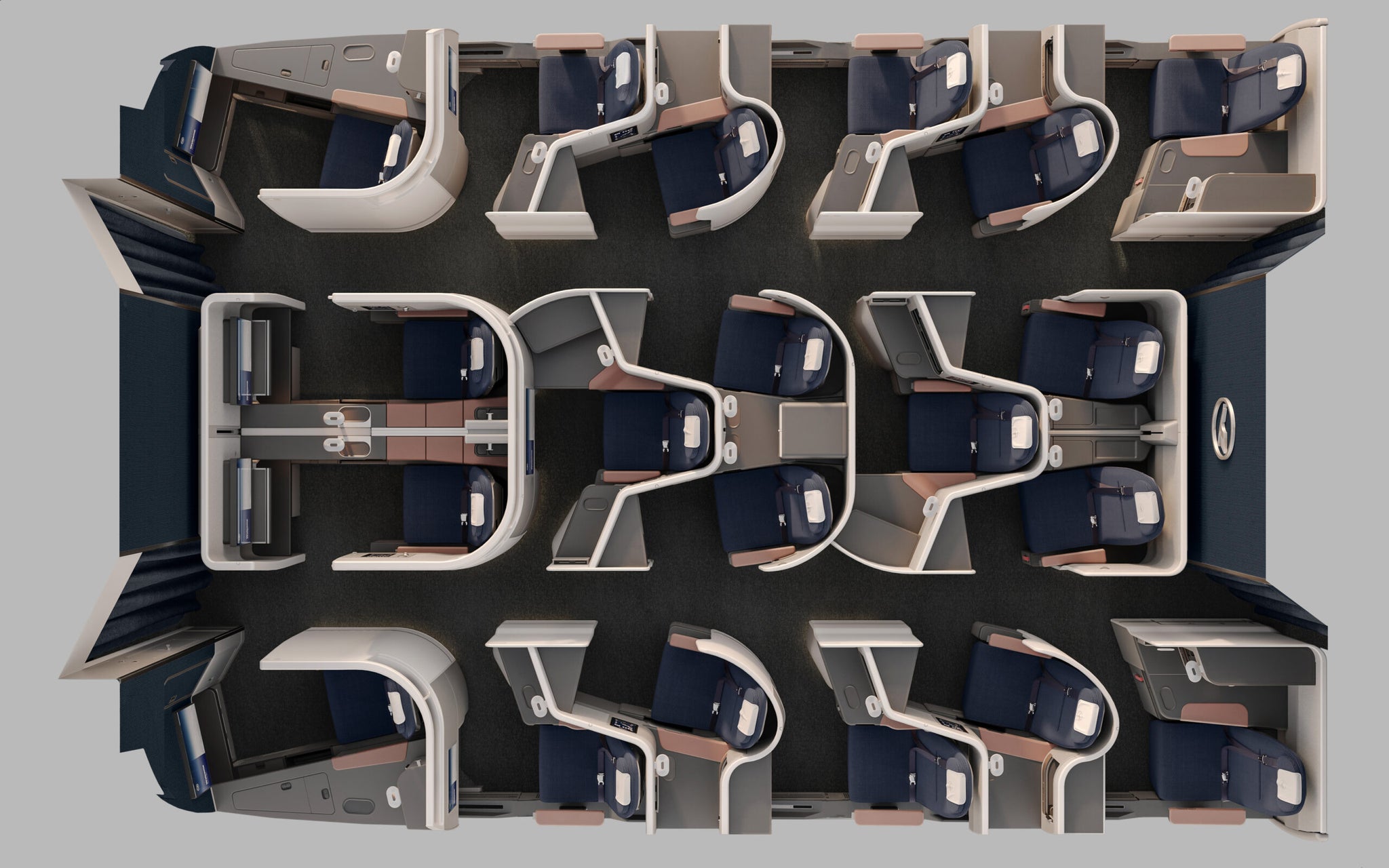 Lufthansa launches new Allegris product, with 14 different seat options — including first-class ...