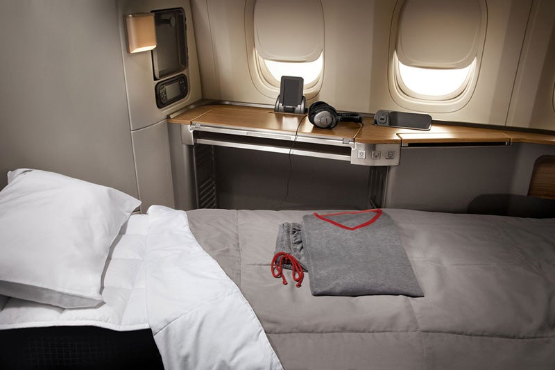 Comparing International Business and First Class on American - The ...