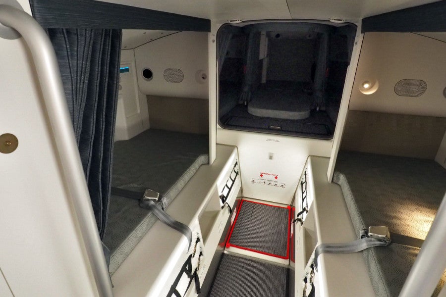 Where Flight Attendants Disappear to During a Long Flight - The Points Guy