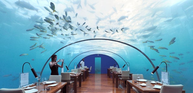 10 Photos: Ithaa Undersea Restaurant in the Maldives - The Points Guy