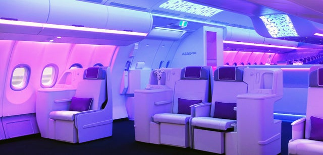 Take a Tour of Airbus' Brand New A330neo Airspace Cabin - The Points Guy