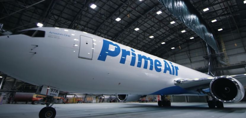 Amazon Debuts First "Prime Air" Livery Plane - The Points Guy