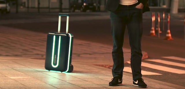 This Motorized Suitcase Will Follow You Around the Airport - The Points Guy