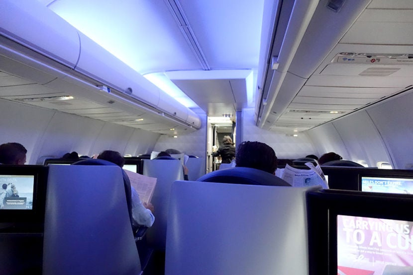 Boeing 757 Delta First Class