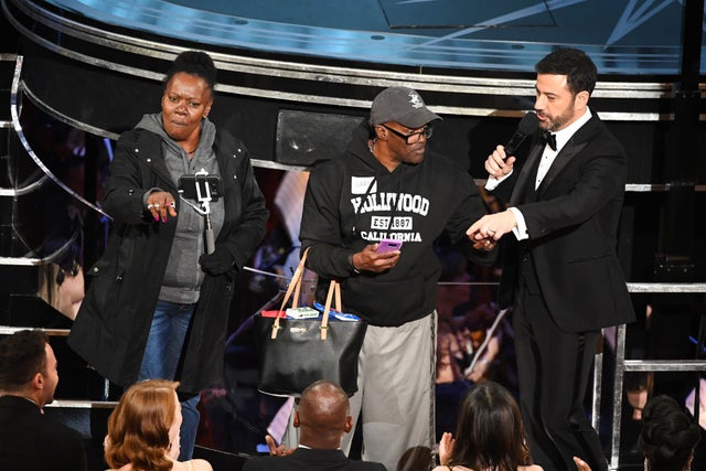Watch a Busload of Tourists Show up at the Oscars - The Points Guy