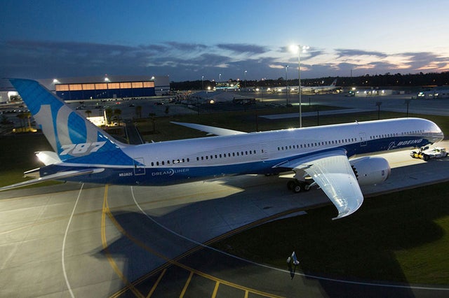 Boeing Debuts 787-10 at South Carolina Factory - The Points Guy