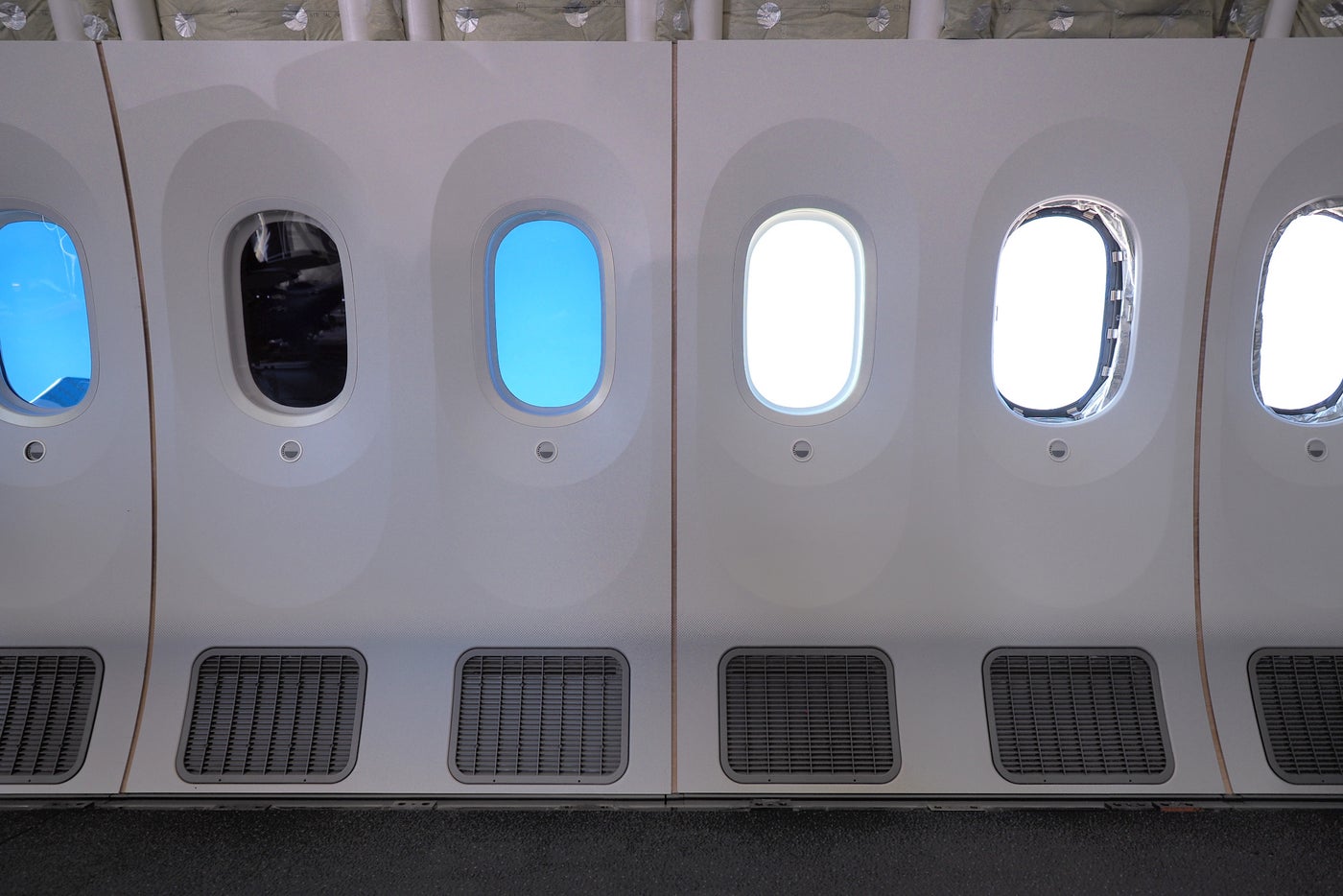 First Look Inside Boeing’s Extended-Length 787-10 Dreamliner