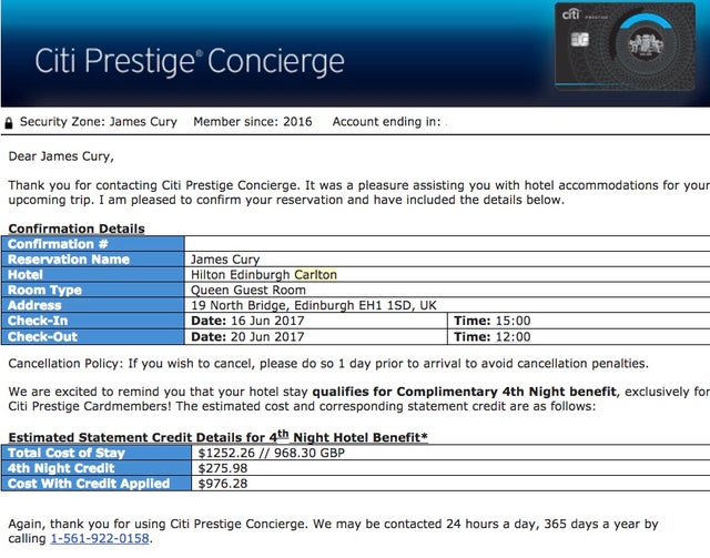 Hotel Review: A King Deluxe Room at Hilton Edinburgh Carlton - The ...