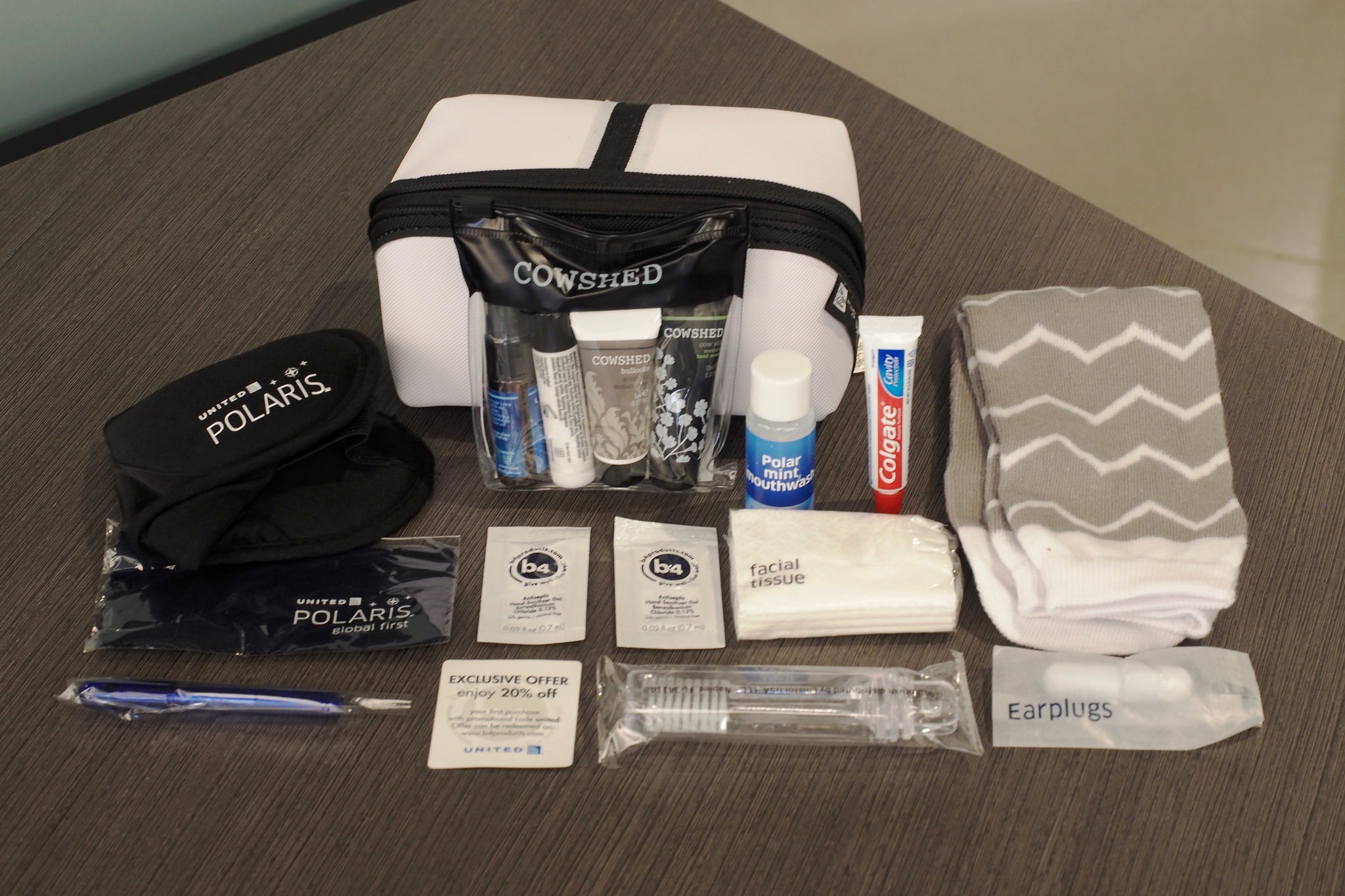 Inside United's New Polaris and Premium-Cabin Amenity Kits - The Points Guy