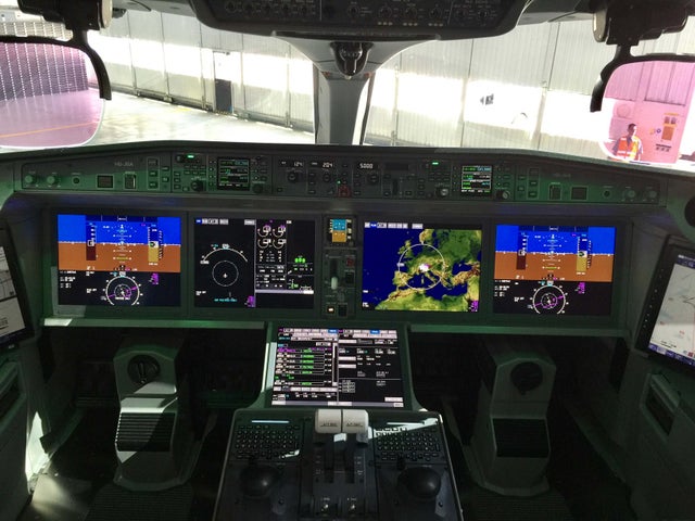 A Look Inside the Swiss CS100, the Newest Jetliner Around - The Points Guy