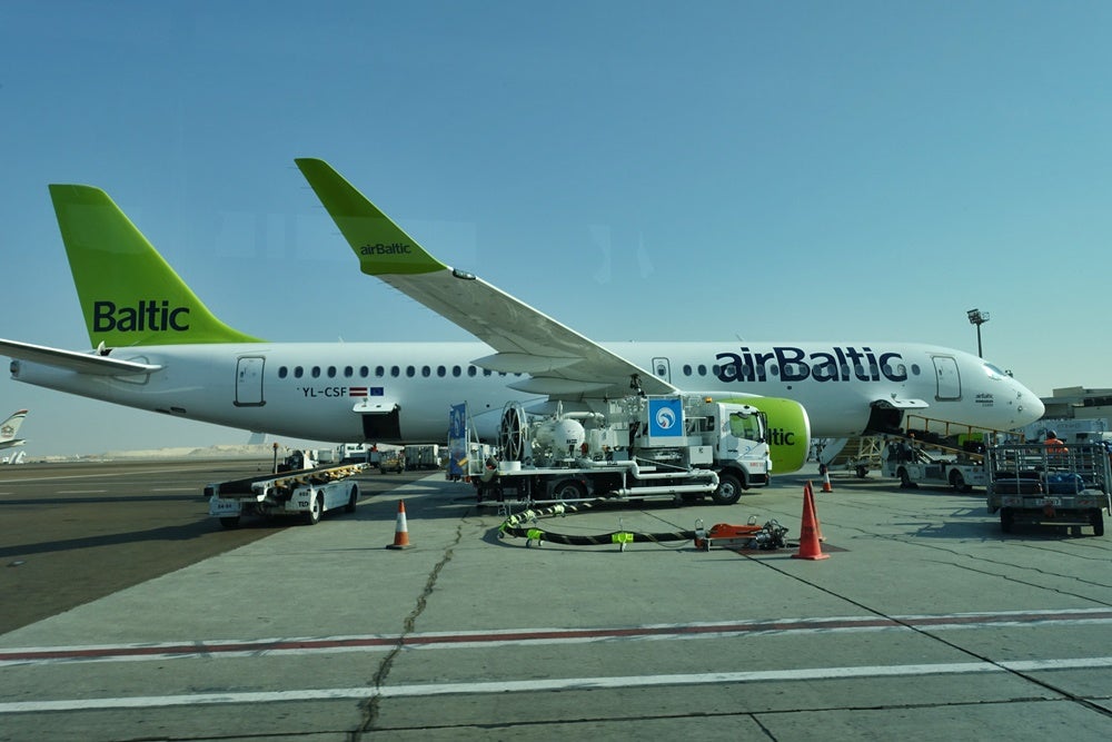 Review: airBaltic (Bombardier CS300) Economy From AUH to RIX - The ...