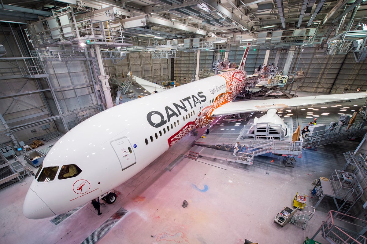 Qantas Reveals Its Newest Version Special-Color Plane - The Points Guy