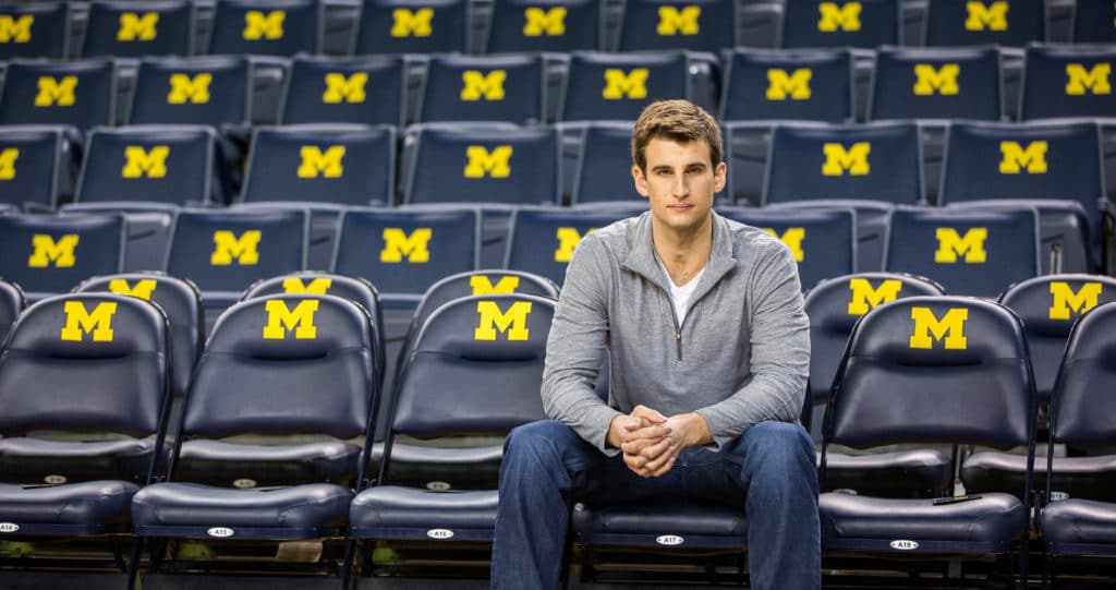 Hail to Michigan's Conquering Hero: Austin Hatch, Basketball Star, Two ...