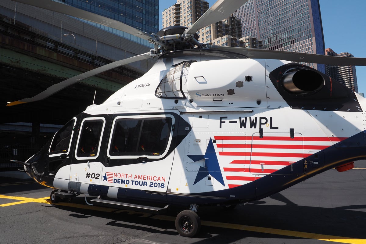 A Tour of Airbus' New, Quieter H160 Helicopter - The Points Guy