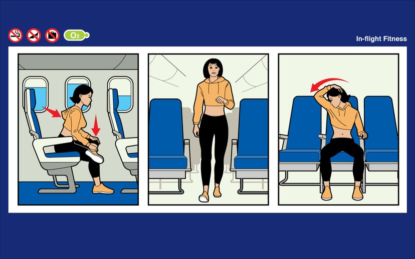 6 Easy Exercises and Stretches You Can Do in Economy - The Points Guy