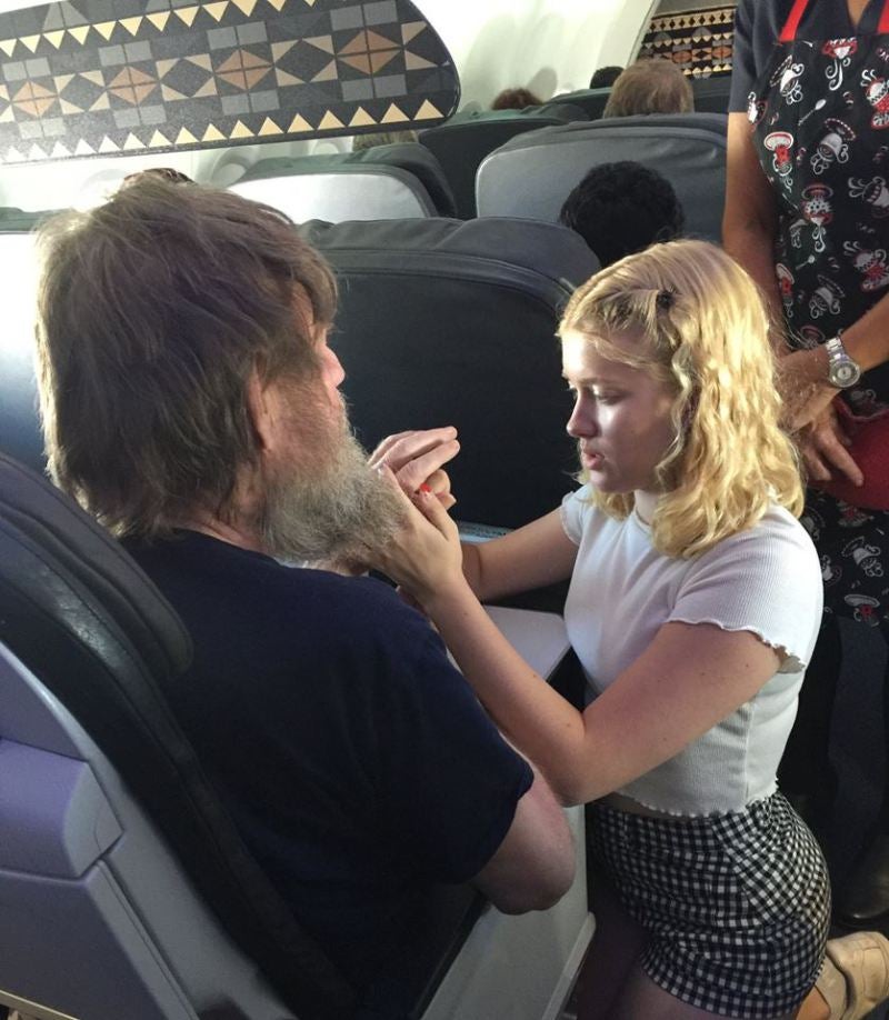 15-Year-Old Steps Up to Help Blind and Deaf Man on Alaska Air - The ...