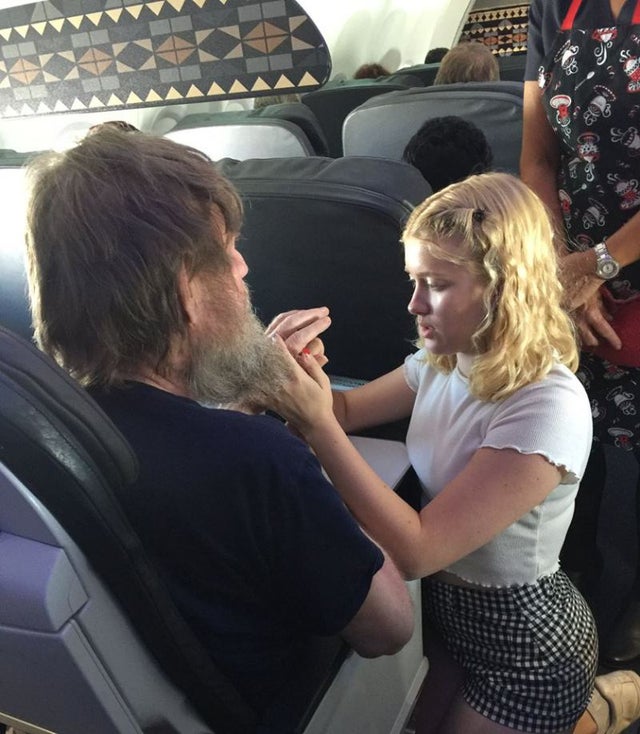15-Year-Old Steps Up to Help Blind and Deaf Man on Alaska Air - The ...