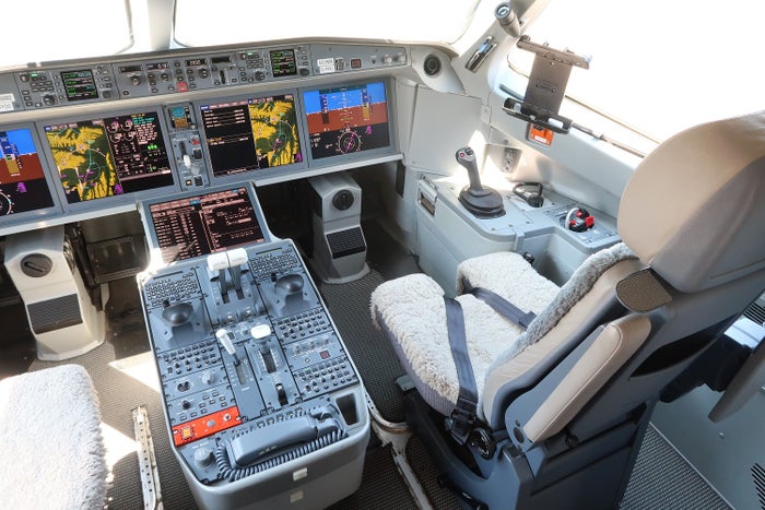 A Look Inside the First Airbus A220-300