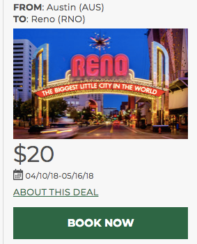 We'll Take Austin to Reno for $20, Alex! - The Points Guy