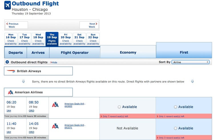 First Hand Experience Using Avios for American Airlines Flights - The ...