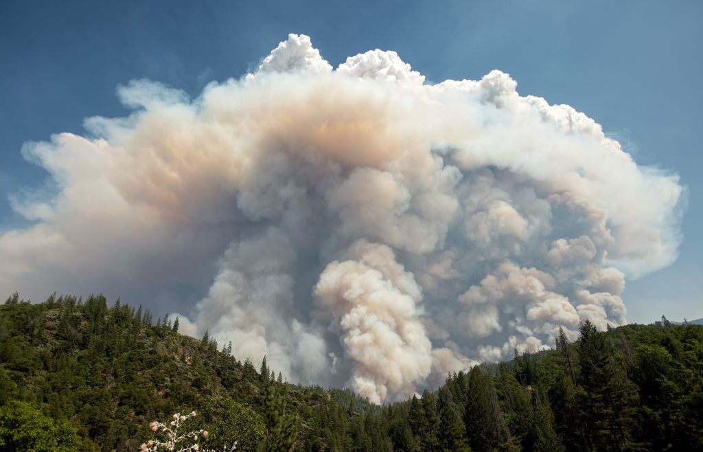 California Wildfire Produces Fire Clouds and 'Firenadoes' - The Points Guy