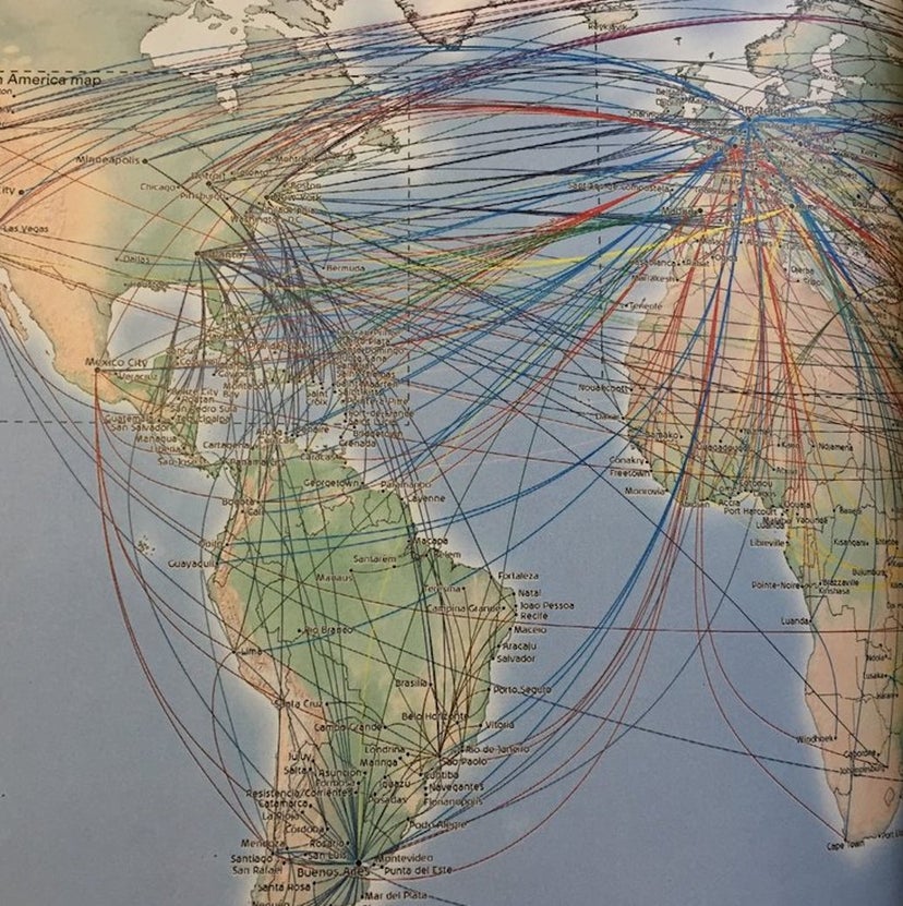 How Maps Show the Evolution of Airlines - The Points Guy