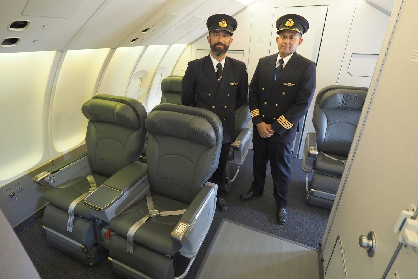 Life on the Upper Deck of Qatar's Boeing 747-8 Freighter