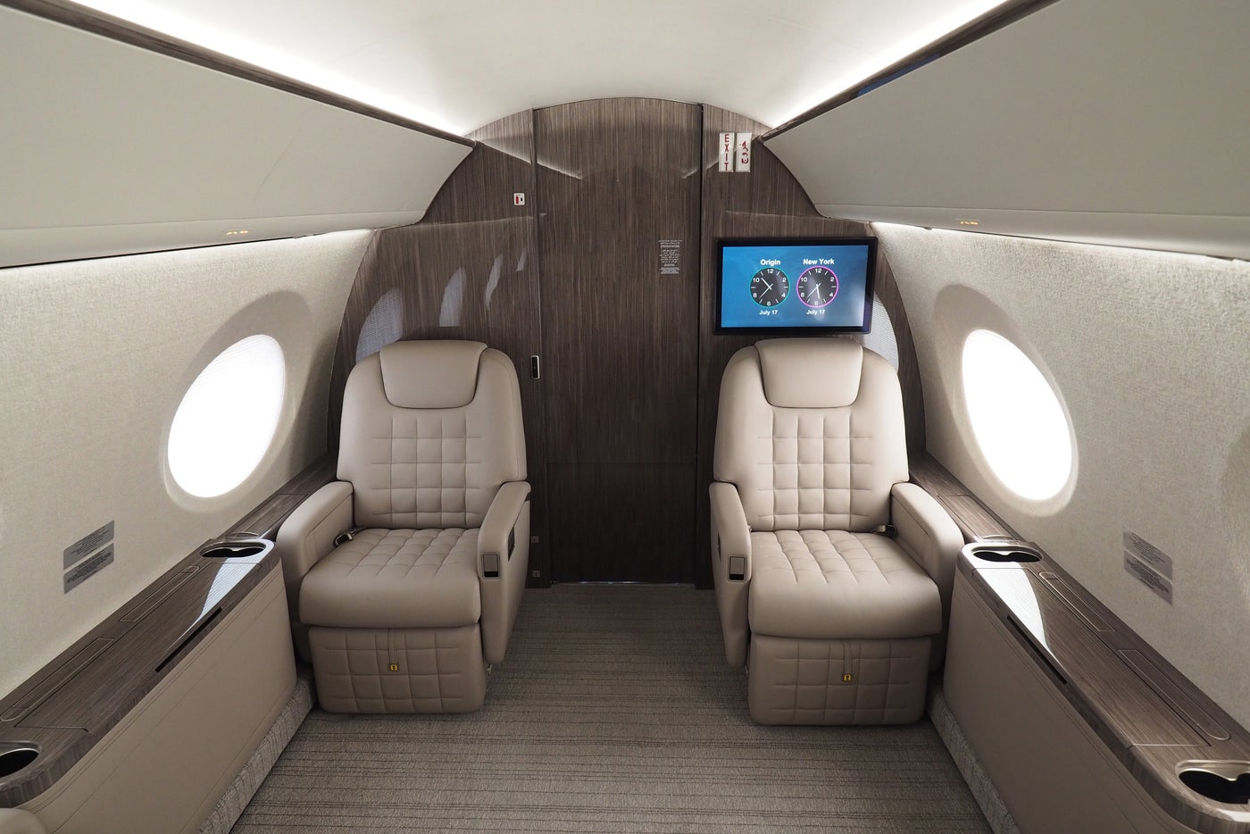 Way Above First, on Qatar's Gulfstream G500 Private Jet