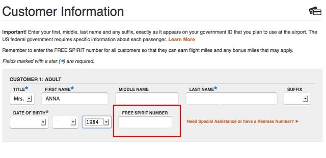 Using My Spirit Miles...For Someone Else - The Points Guy