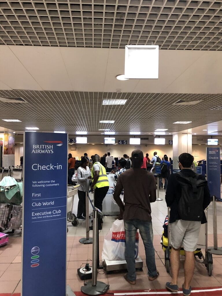 British Airways (747-400) First Class From Accra to London - The Points Guy