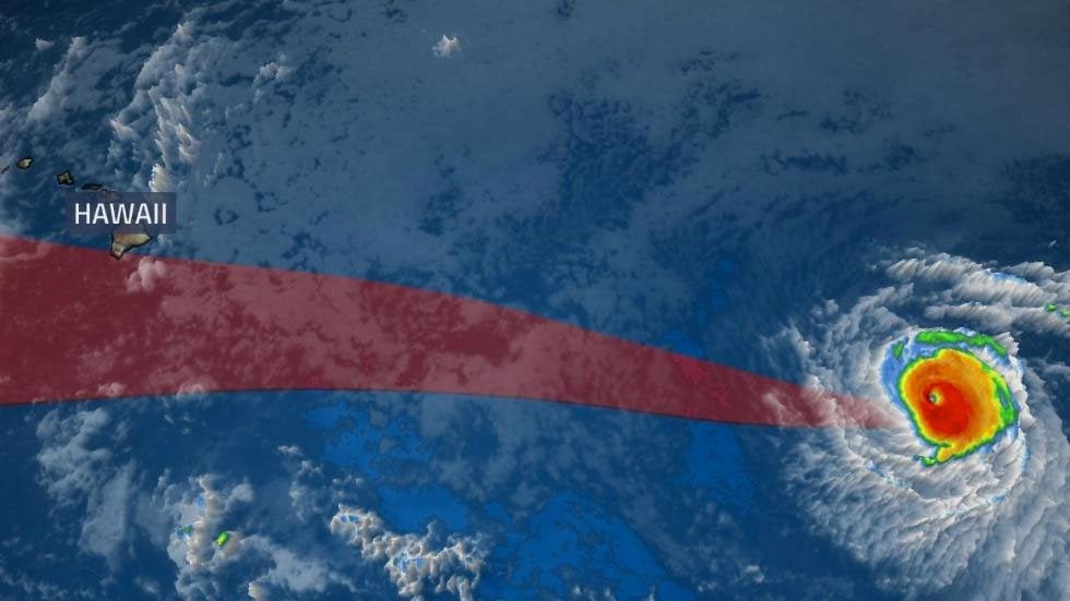 Hurricane Hector Headed Toward Active Volcano in Hawaii - The Points Guy