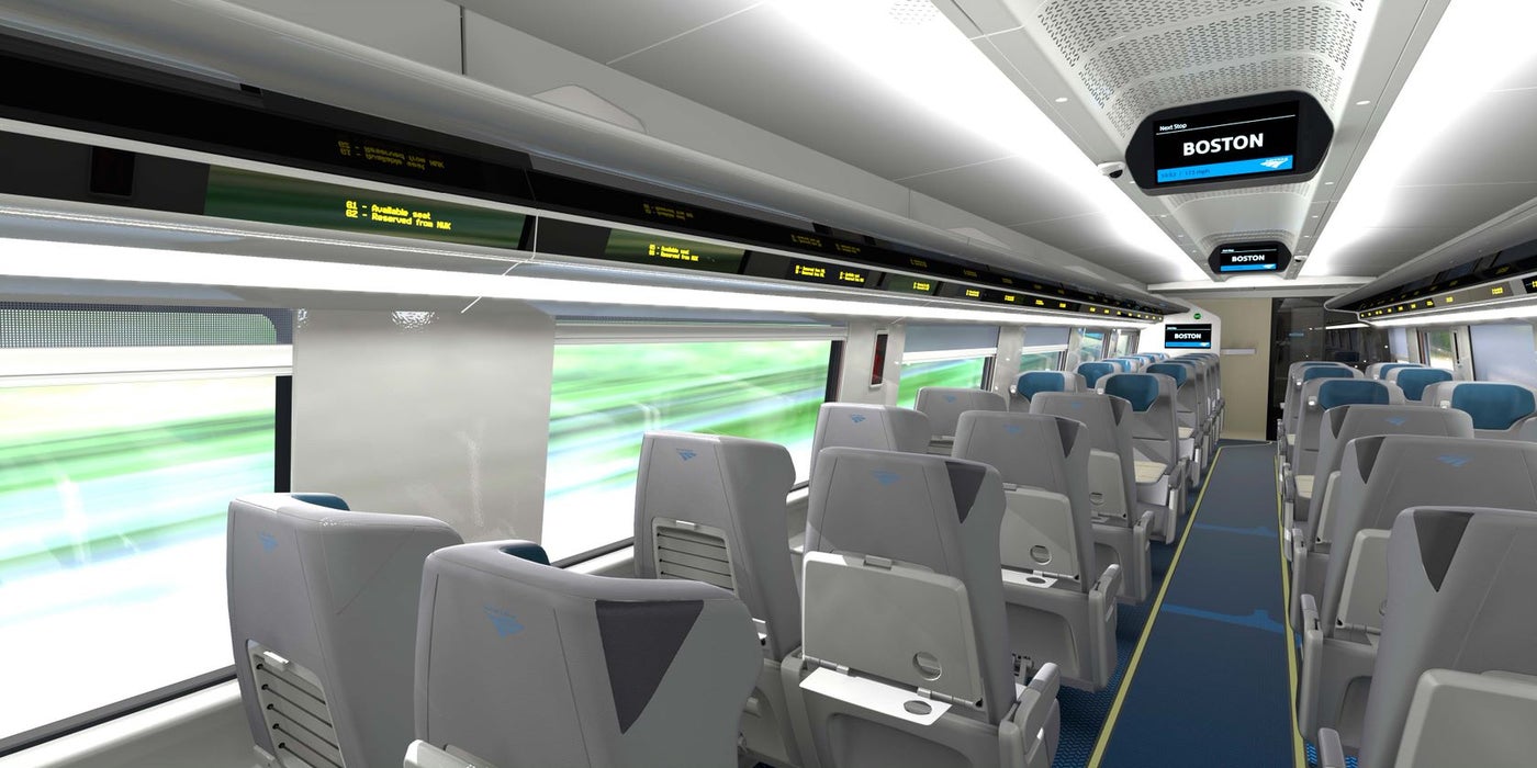 First Look at Amtrak's New Acela Business and First Class