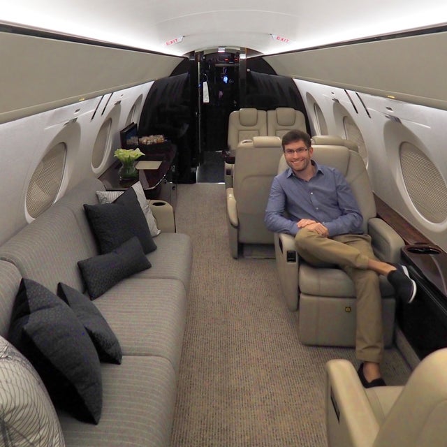 My Very First Flight on a Private Jet, Gulfstream's G500 - The Points Guy