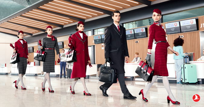 Turkish Airlines Rolls Out New Cabin Crew Uniforms