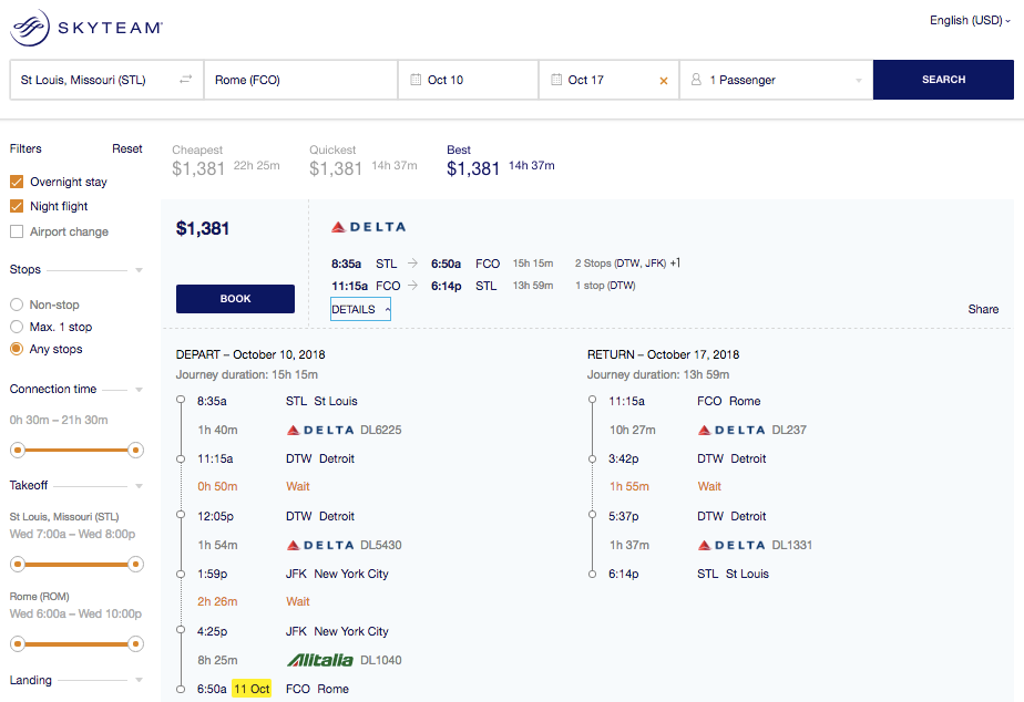 SkyTeam Launches New Metasearch Tool to Find and Book Flights Across ...