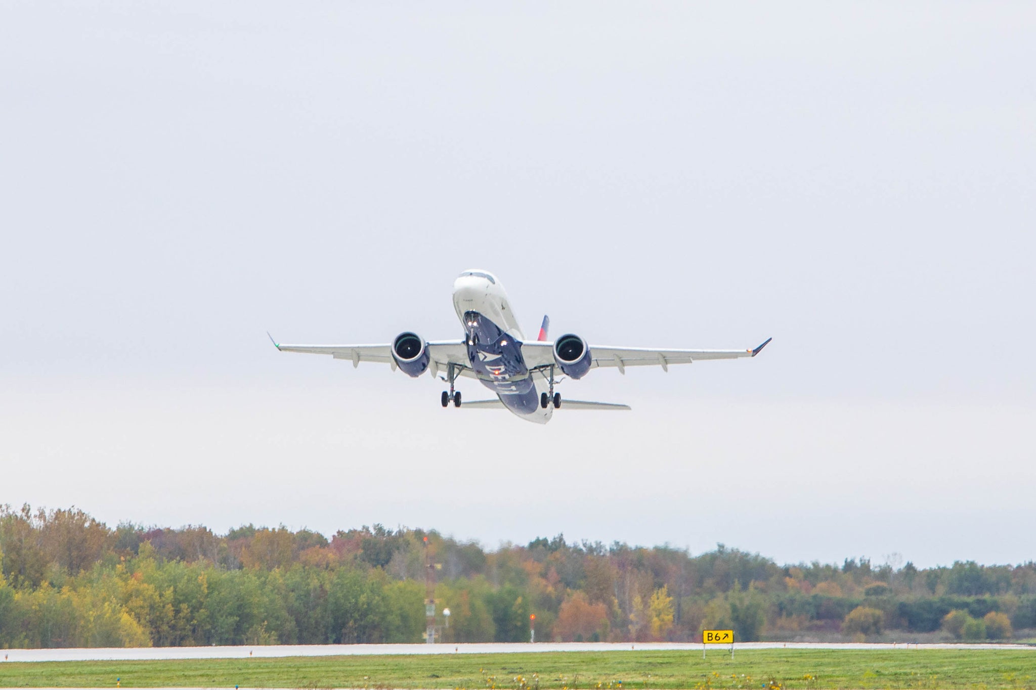 Video: Delta's First A220 Completes Milestone Test Flight - The Points Guy