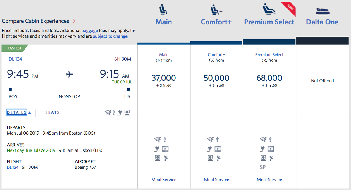 Delta's Best Planes for Transatlantic Premium Economy Class - The ...
