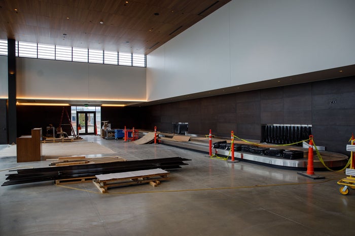 Inside Paine Field's New Passenger Terminal North of Seattle