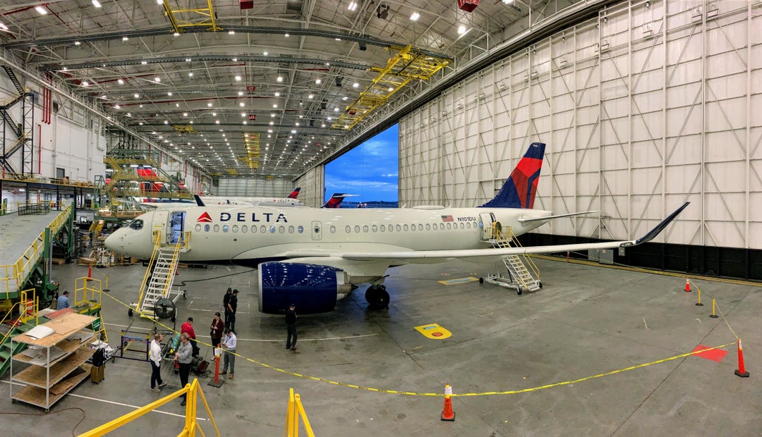 A Review of Delta's Brand-New Airbus A220 in First Class - The Points Guy