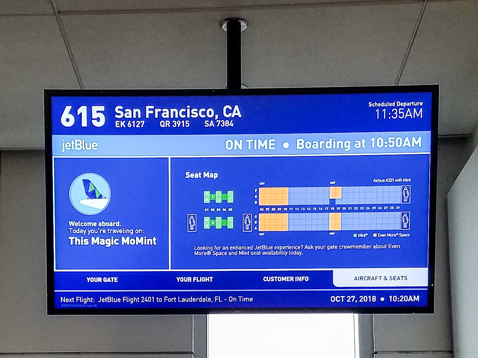 Flight Review: JetBlue Mint From New York to San Francisco - The Points Guy
