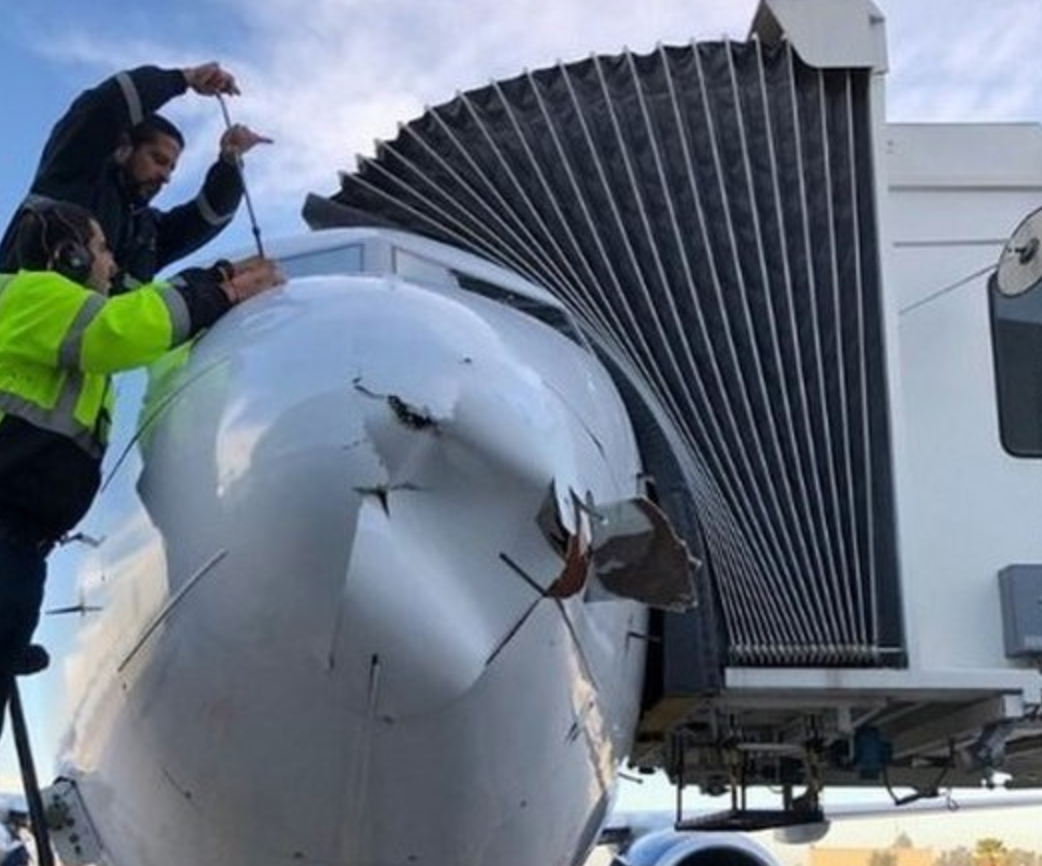 Passenger Boeing 737 Jet Damaged in Possible Drone Collision - The ...