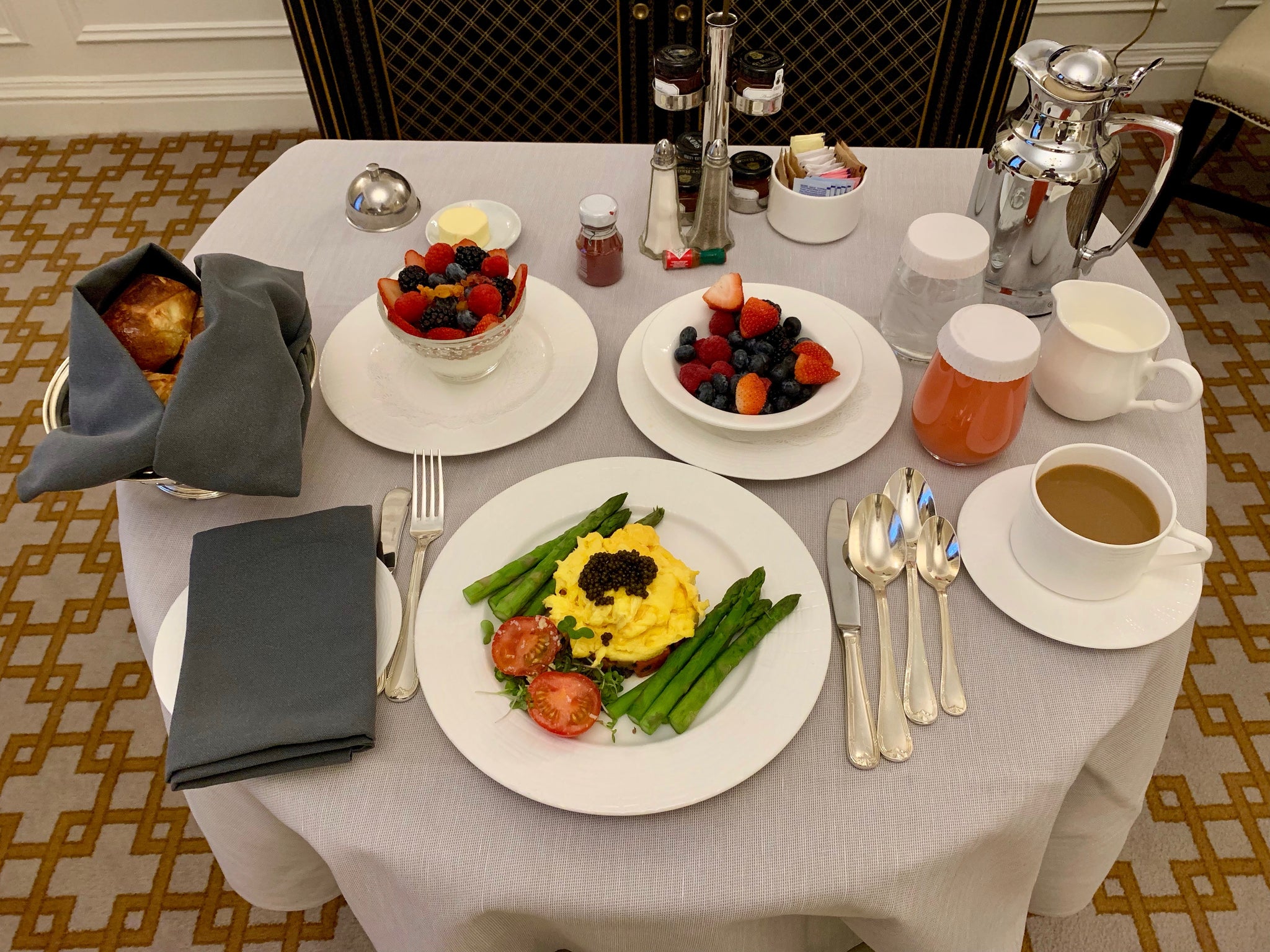 The St. Regis New York Knows How to Do Platinum Breakfast - The Points Guy